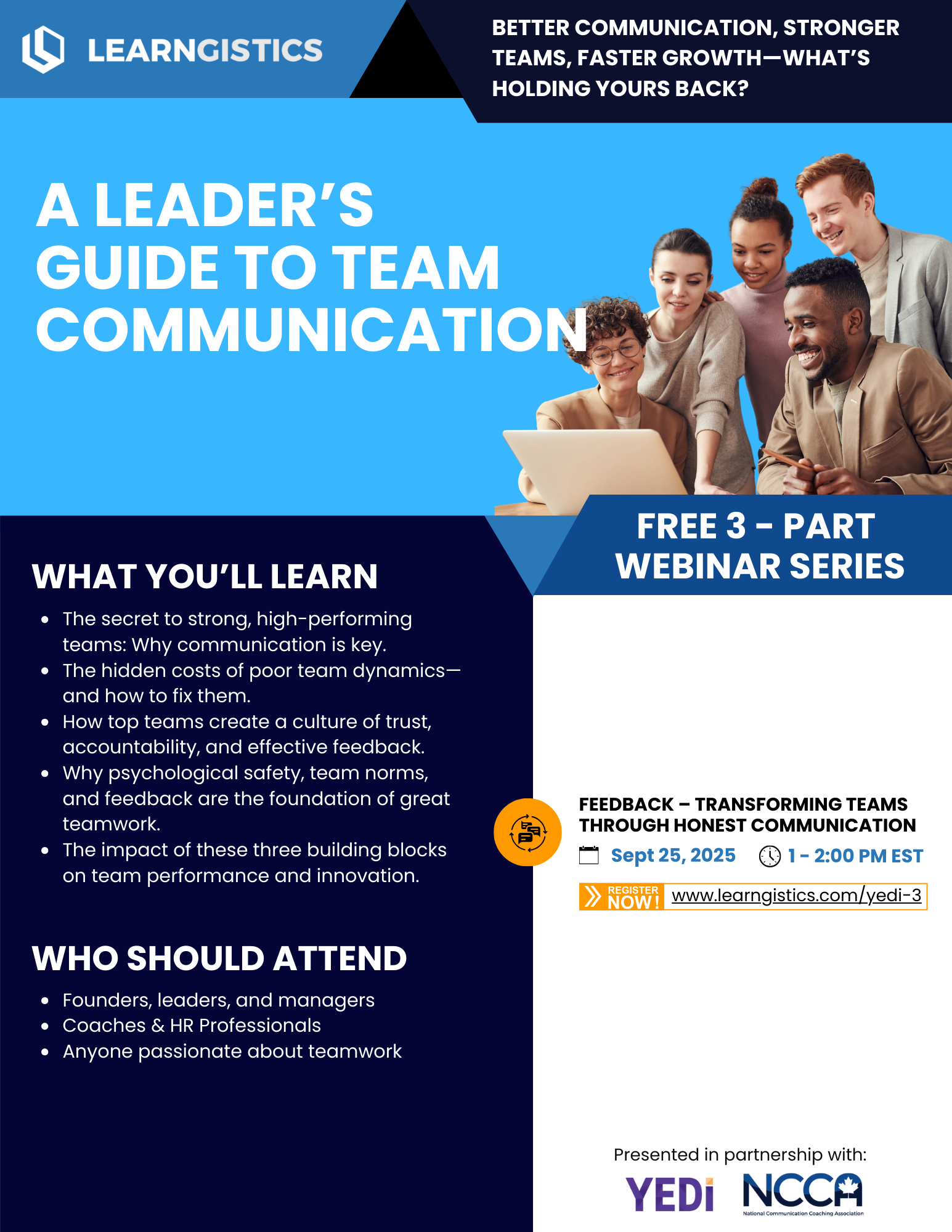 National Communication Coaching Association - Feedback and Transforming ...
